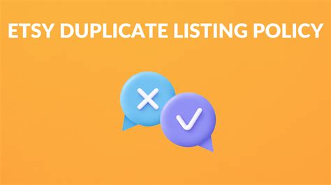 Etsy Duplicate Listing Policy Thrive On Etsy