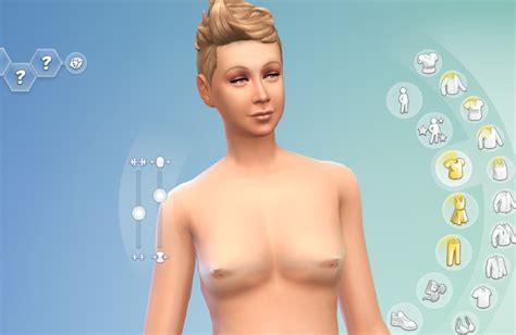 Ugly Default Breast In Cas The Sims 4 Technical Support Loverslab