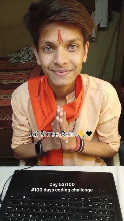 Day 53100 Of Learning Web Development😄jai Shree Ram 🙏javascript Coding Youtube