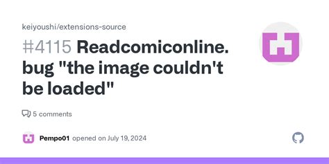 Readcomiconlineli Bug The Image Couldnt Be Loaded · Issue 4115 · Keiyoushiextensions