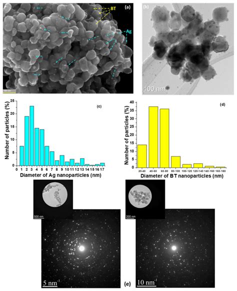 Microstructural Characterization Of 2ag 98bt Hybrid Powders A Sem