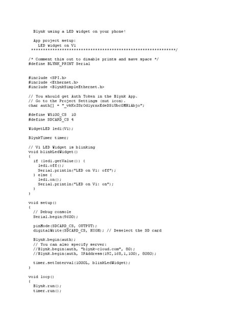 Blynk Using A Led Widget On Your Phone Pdf Blynk Using A Led Widget On Your Phone Pdf