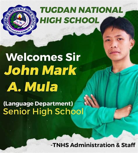 📚 Welcome To The Tugdan Tugdan National High School