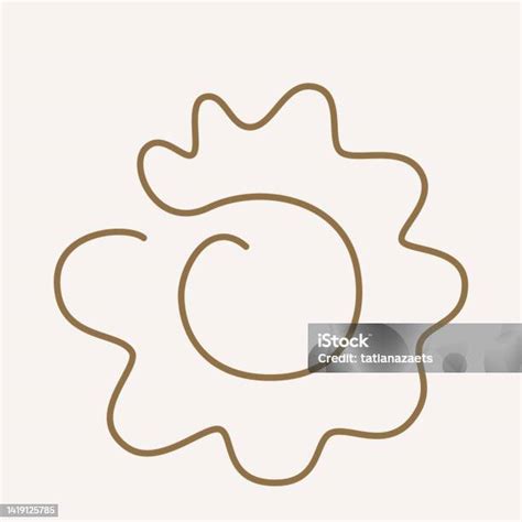 태양 연속 라인 아트 한 줄은 화창한 여름 윤곽선 벡터 배경을 스케치합니다 간단한 최소 스타일의 선샤인 그래픽 일러스트 레이 션 개념에 대한 스톡 벡터 아트 및 기타 이미지