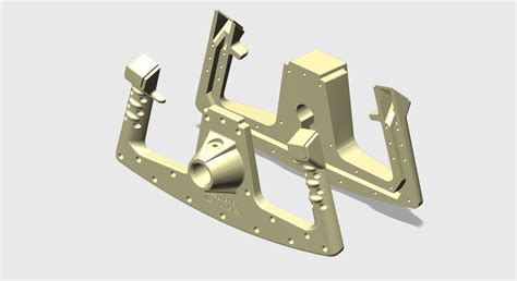 Aircraft Control Yoke For Flight Simulator 3d Model 3d Printable Cgtrader