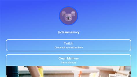 Cleanmemory Link Space