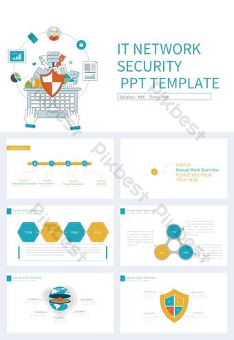 Cartoon Technology Internet Ppt Template Design PPT PowerPoint Free Download Pikbest
