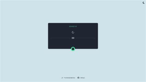 Frontend Mentor Advice Generator Nextjstailwindcss Coding Challenge