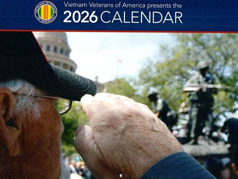 2026 Vva Calendar Texas State Council Vietnam Veterans Of America