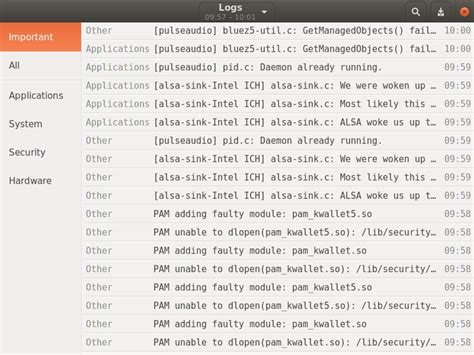 Install Gnome Logs On Linux Snap Store