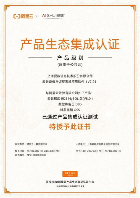 强强联合！爱数携手阿里云，共建灾备领域繁荣生态 知乎