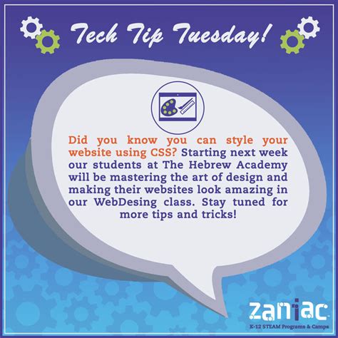 Zaniac Miami On Linkedin Techtiptuesday Webdesign Cssmagic Thehebrewacademy Codinglife