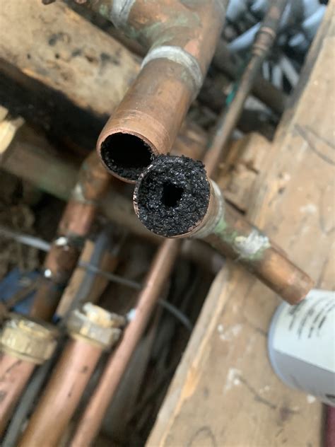 Blocked Heating Pipework Aquatech
