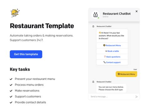 Restaurant Chatbot Use Cases And Examples