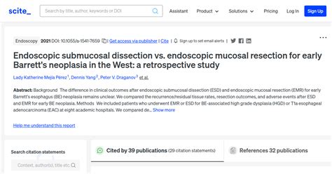 Endoscopic Submucosal Dissection Vs Endoscopic Mucosal Resection For Early Barretts Neoplasia