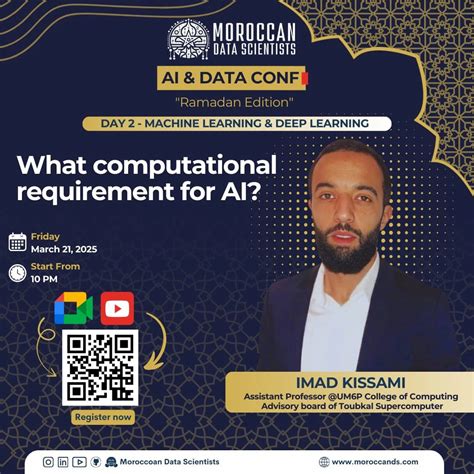 Ai Machinelearning Deeplearning Supercomputing Techtalk Mds Moroccan Data Scientists