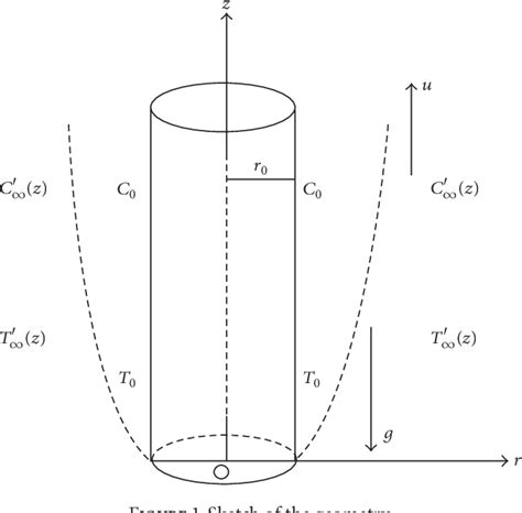 Figure 1 From Unsteady Natural Convection Flow Past An Infinite Cylinder With Thermal And Mass
