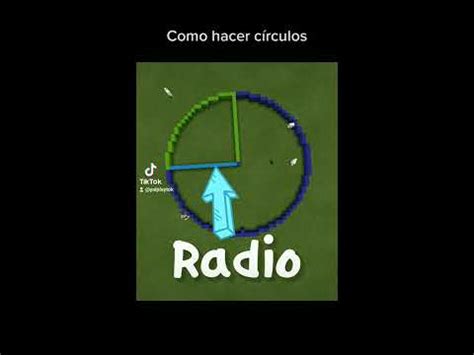 Como Hacer Círculos De Todos Los Tamaños En Minecraft Youtube