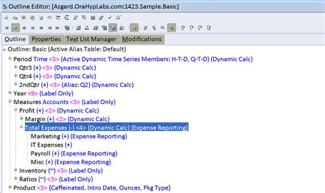 essbase outline from xml part ii oracle hyperion labs