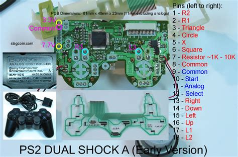 Joystick Controller Pcb And Wiring