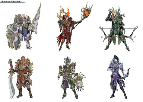 Artstation Character Concept Variations