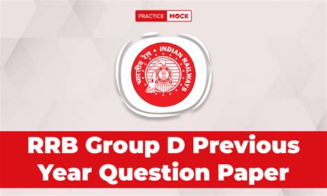Rrb Group D Previous Year Question Paper Pdf In Hindi And English