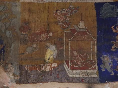 ព្រះវិហារ វត្ត រាជបូណ៌និង គំនូរ បុរាណរឿង រាមកេរ្តិ៍ Ams Khmer Civilization