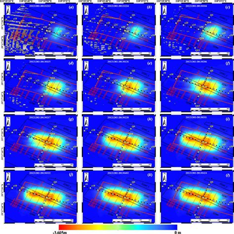 Time Series Deformation In The Los Direction Download Scientific Diagram