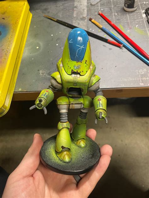 Wip Fallout Protectron In Vim Style Rminipainting Wip Fallout Protectron In Vim Style Rminipainting