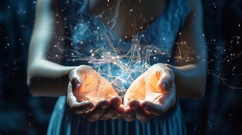 Premium Ai Image Magic Is In Womens Hands Generation Ai