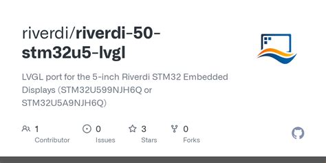 Github Riverdiriverdi 50 Stm32u5 Lvgl Lvgl Port For The 5 Inch Riverdi Stm32 Embedded