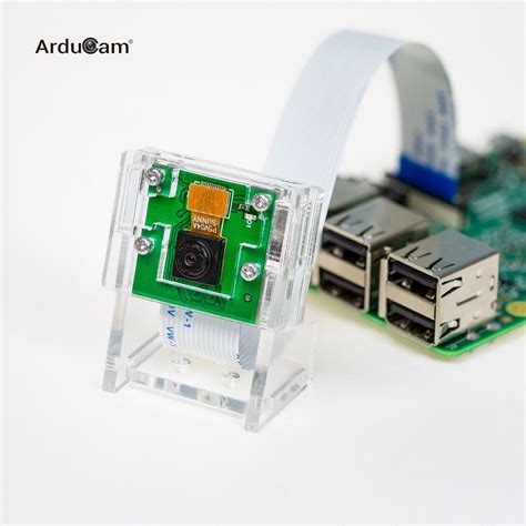 Arducam 5MP OV5647 1080P Camera Module With Acrylic Case For Raspberry