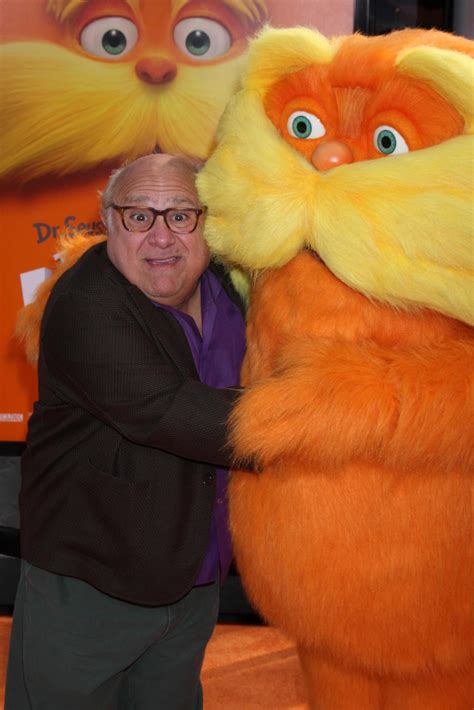 LOS ANGELES FEB Danny DeVito Lorax Arrives At The Lorax Premiere At The Gibson