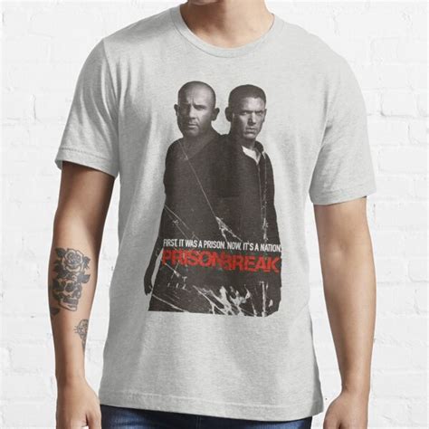 Prison Break T Shirt For Sale By Jkunting Redbubble Prison Break