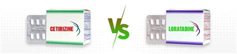 Cetirizine Versus Loratadine