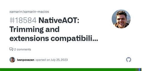 NativeAOT Trimming And Extensions Compatibility Implementation