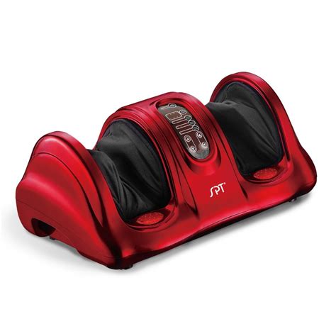 Reflexology Foot Massager With Heat And Fir Red