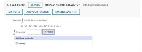 Solved Compute Cfds For The Curve Specified Chegg