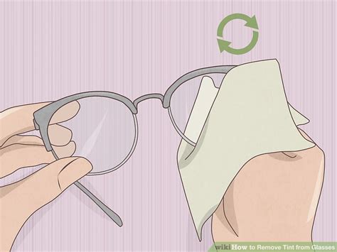 How To Remove Tint From Glasses Steps With Pictures