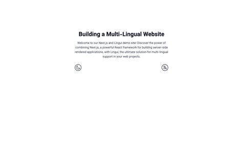 Nextjs Lingui Template