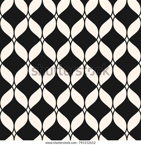 Ornamental Mesh Seamless Pattern Abstract Graphic Stock Vector Royalty Free 745152652