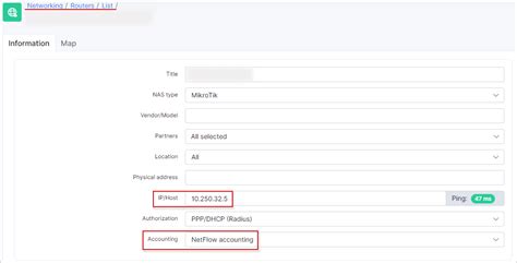 Netflow Accounting Splynx Documentation