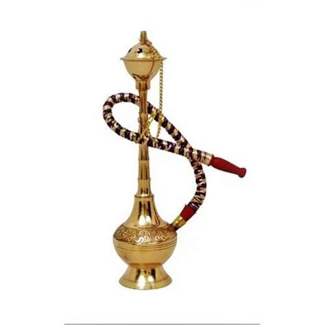 Golden Brass Hookah At Rs 375 In Moradabad Id 20710308755