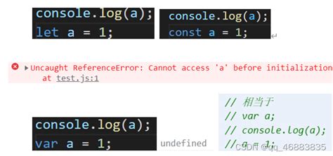Let、const和var的区别（涉及块级作用域）let Const Var区别 Csdn博客