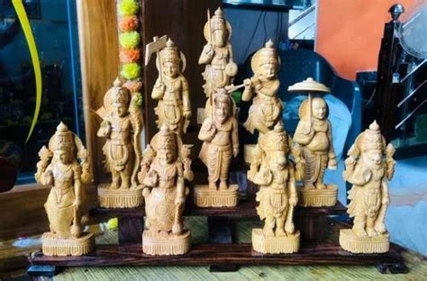 Dashavatharam Set Size Dimension 6 Inch Figures At ₹ 9000 Piece In Sagar