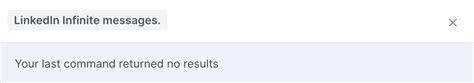 Linkedin Message Scraping Infinite Scroll Problems 🐞 Report An Issue