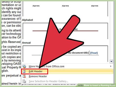 How To Insert A Running Head Steps With Pictures WikiHow