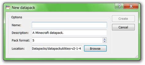 Github Ioecmcomc Mcdatapacker A Minecraft Datapack Maker Supporting And Data