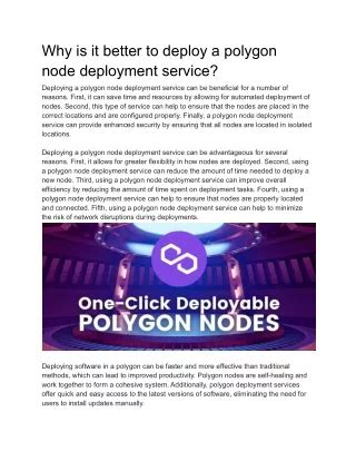 Polygonn Nodee Online Presentations Channel