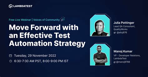 Voices Of Community Lambdatest